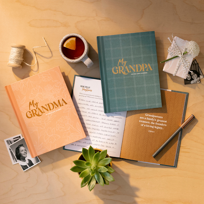 Grandma/Grandpa Interview Journal – Lit Decor and Gift